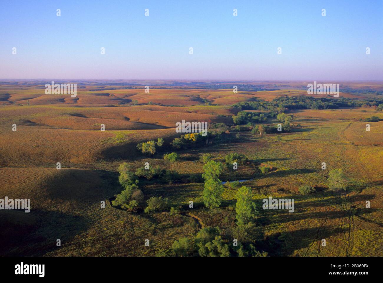 Kansas prairie aerial view hi-res stock photography and images - Alamy