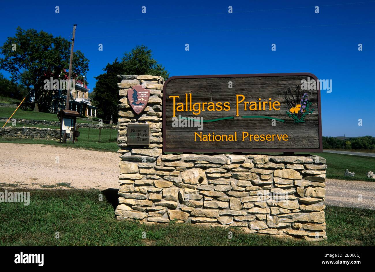 Tallgrass prairie national preserve hi-res stock photography and images ...