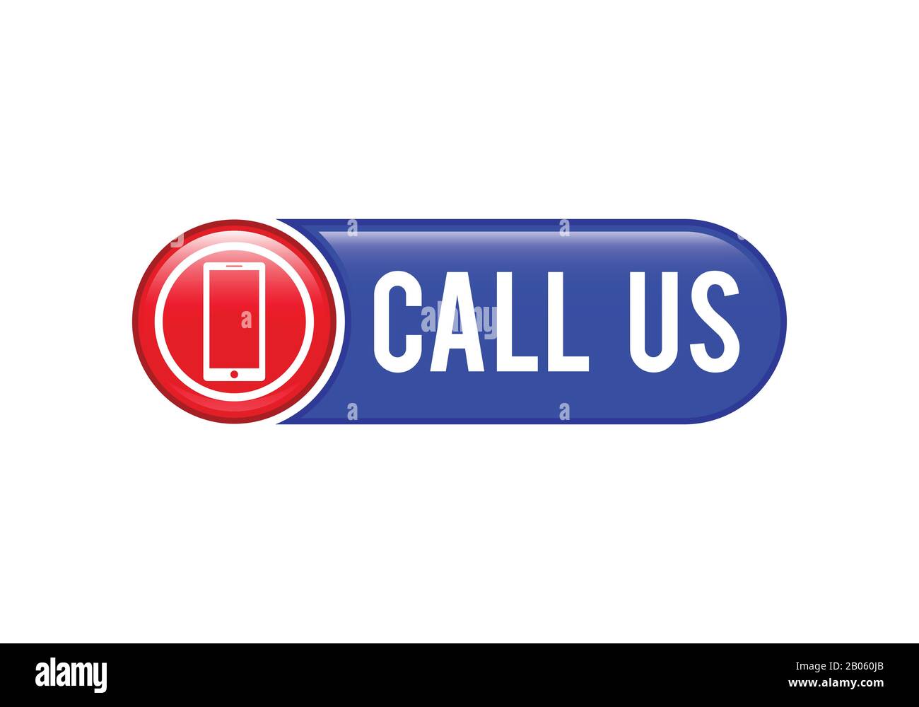 Contact us icon illustration Cut Out Stock Images & Pictures - Alamy