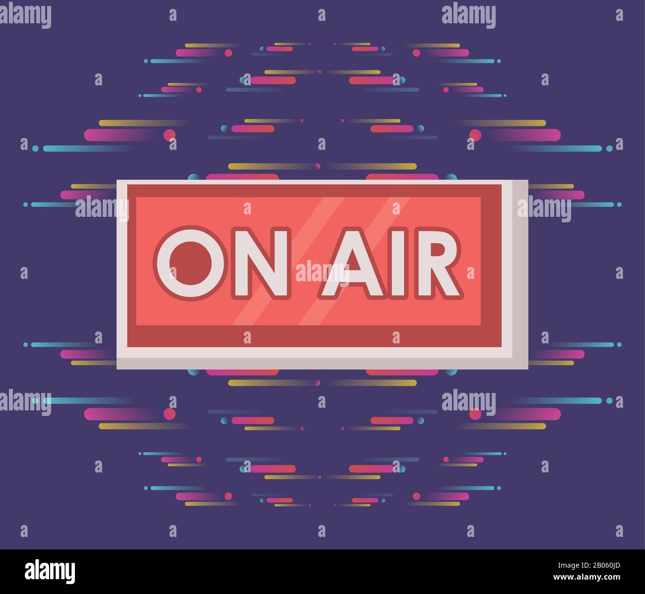 on air label isolated icon Stock Vector Image & Art - Alamy