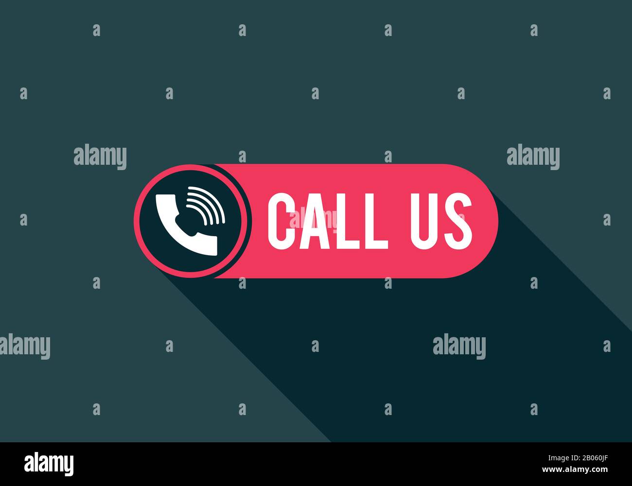 Call Us button, Contact Us icon design, Call Us Banner Stock Vector ...