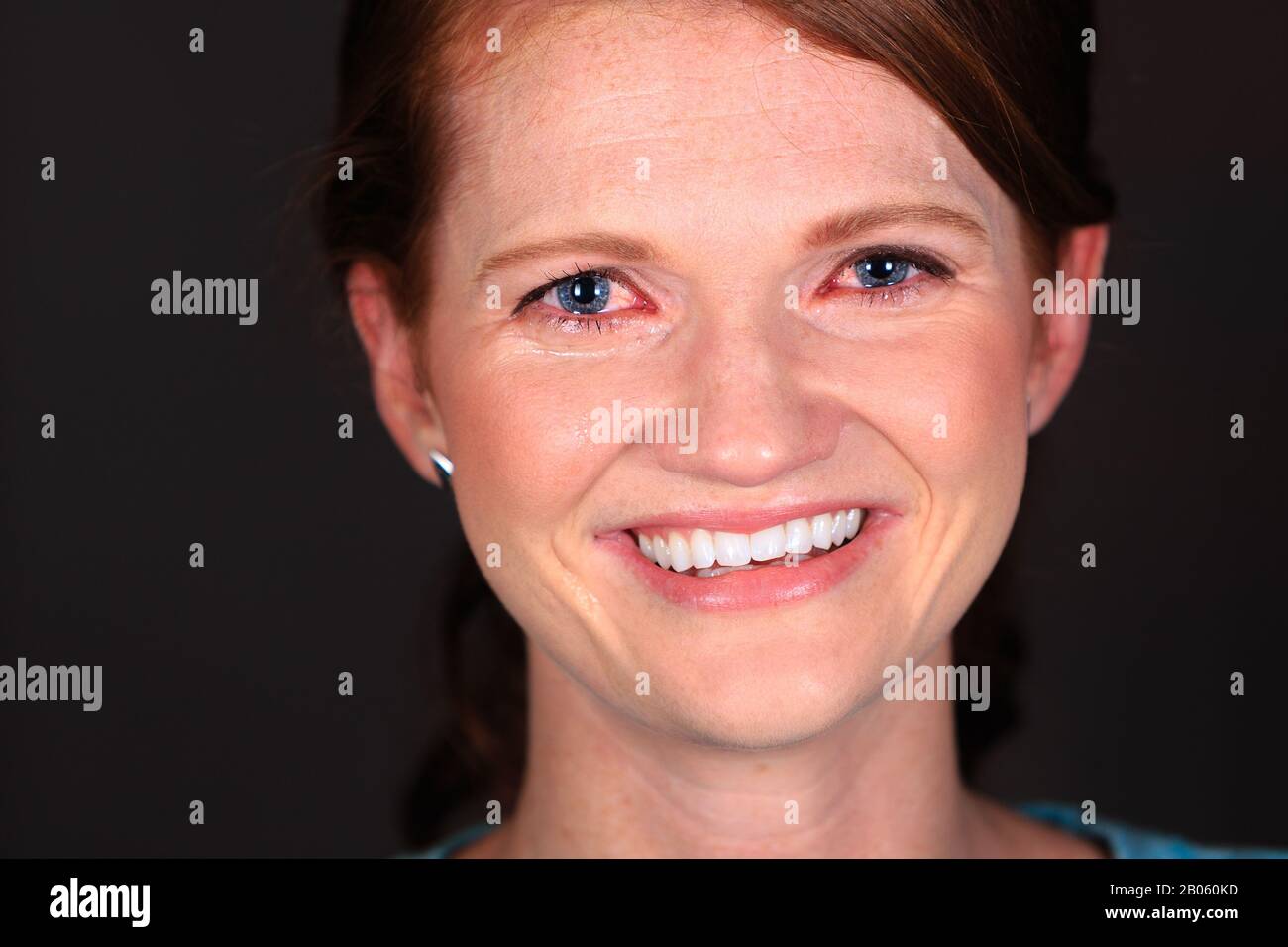 Women Female Mother Crying Tears of Happiness or Sadness Stock Photo ...
