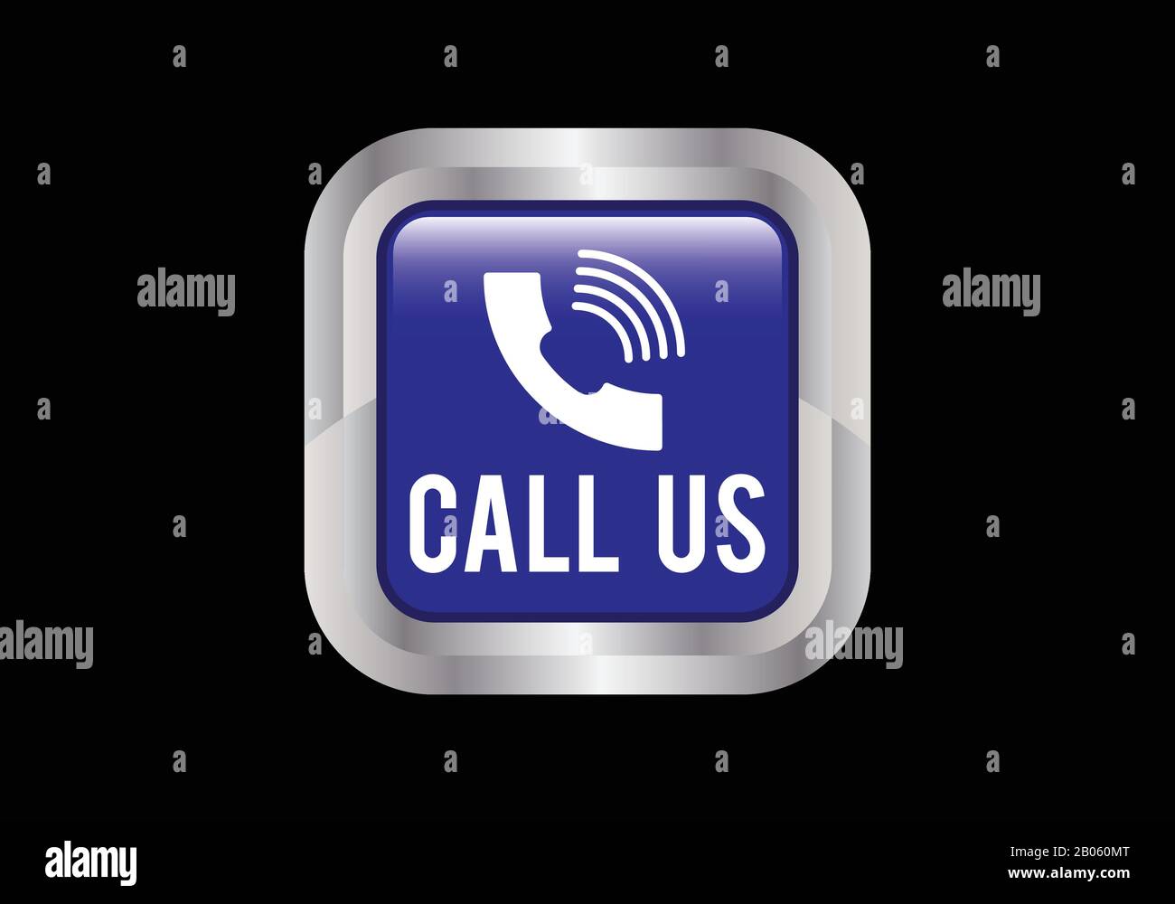 Call Us button, Contact Us icon design, Call Us Banner Stock Vector ...