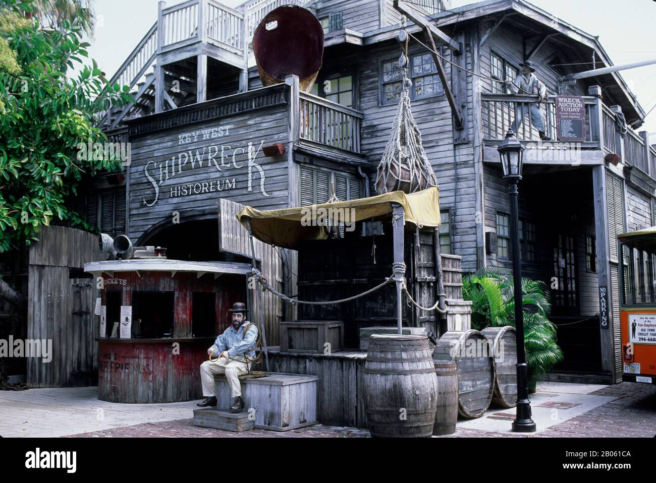 USA, FLORIDA, KEY WEST, SHIPWRECK HISTOREUM Stock Photo - Alamy