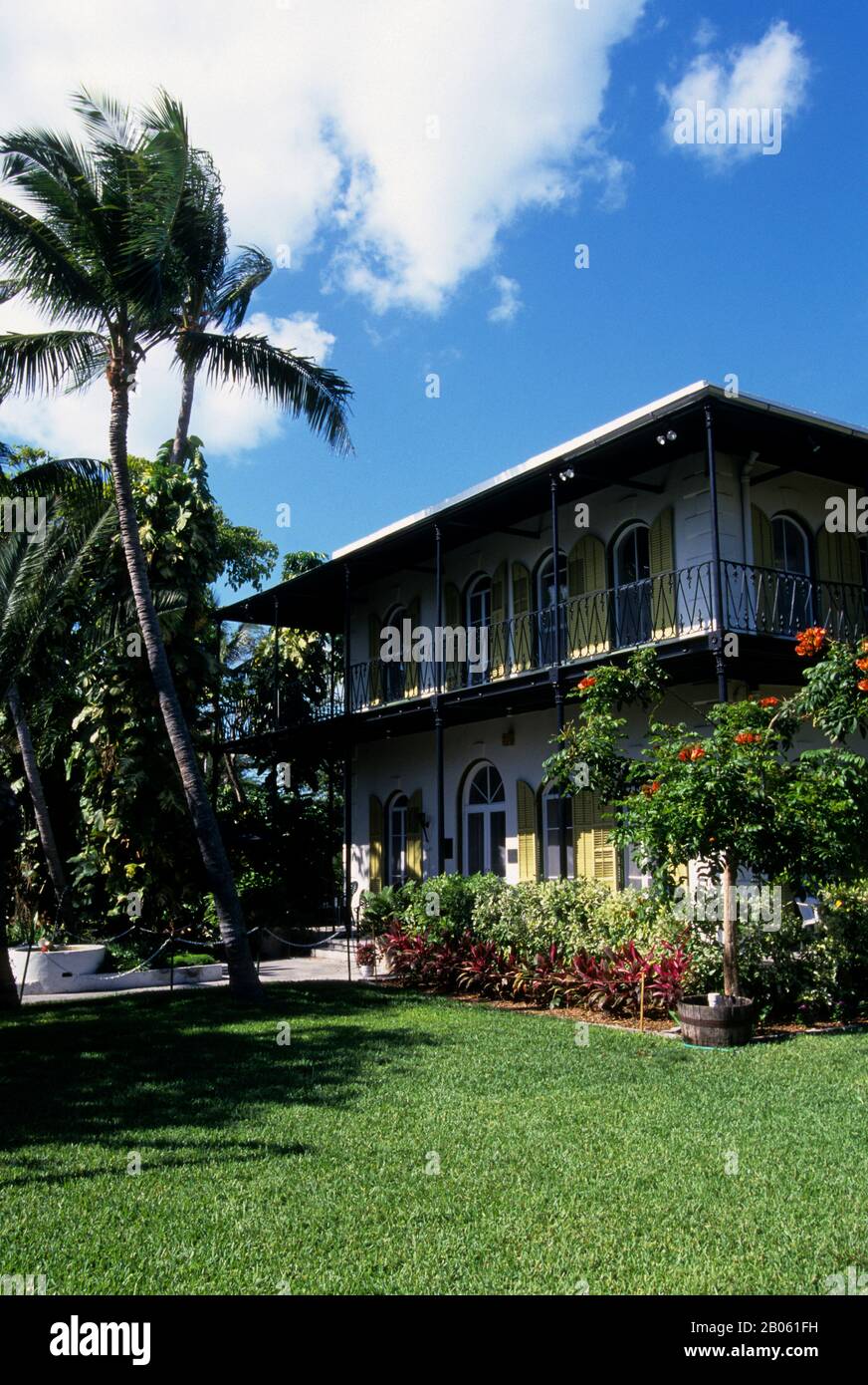 USA, FLORIDA, KEY WEST, ERNEST HEMINGWAY HOUSE Stock Photo - Alamy