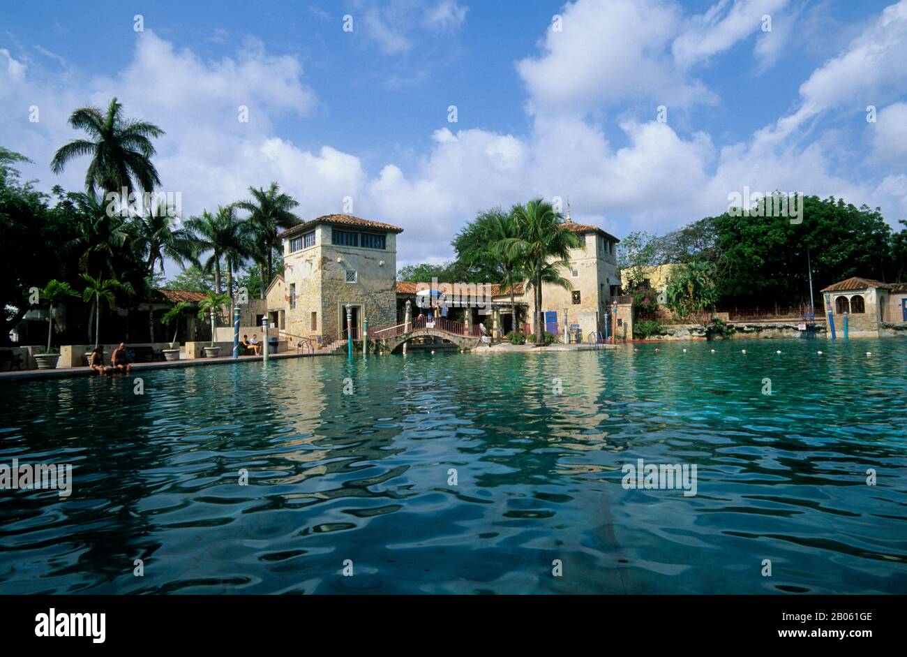USA, FLORIDA, MIAMI, CORAL GABLES, VENETIAN POOL Stock Photo - Alamy