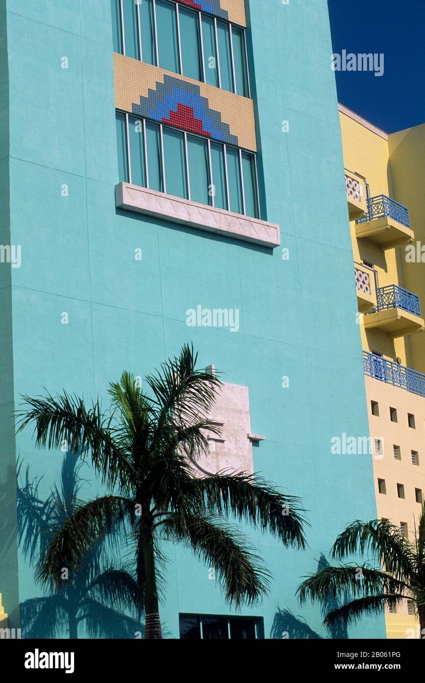 USA, FLORIDA, MIAMI BEACH, ART DECO DISTRICT, HOUSE Stock Photo - Alamy