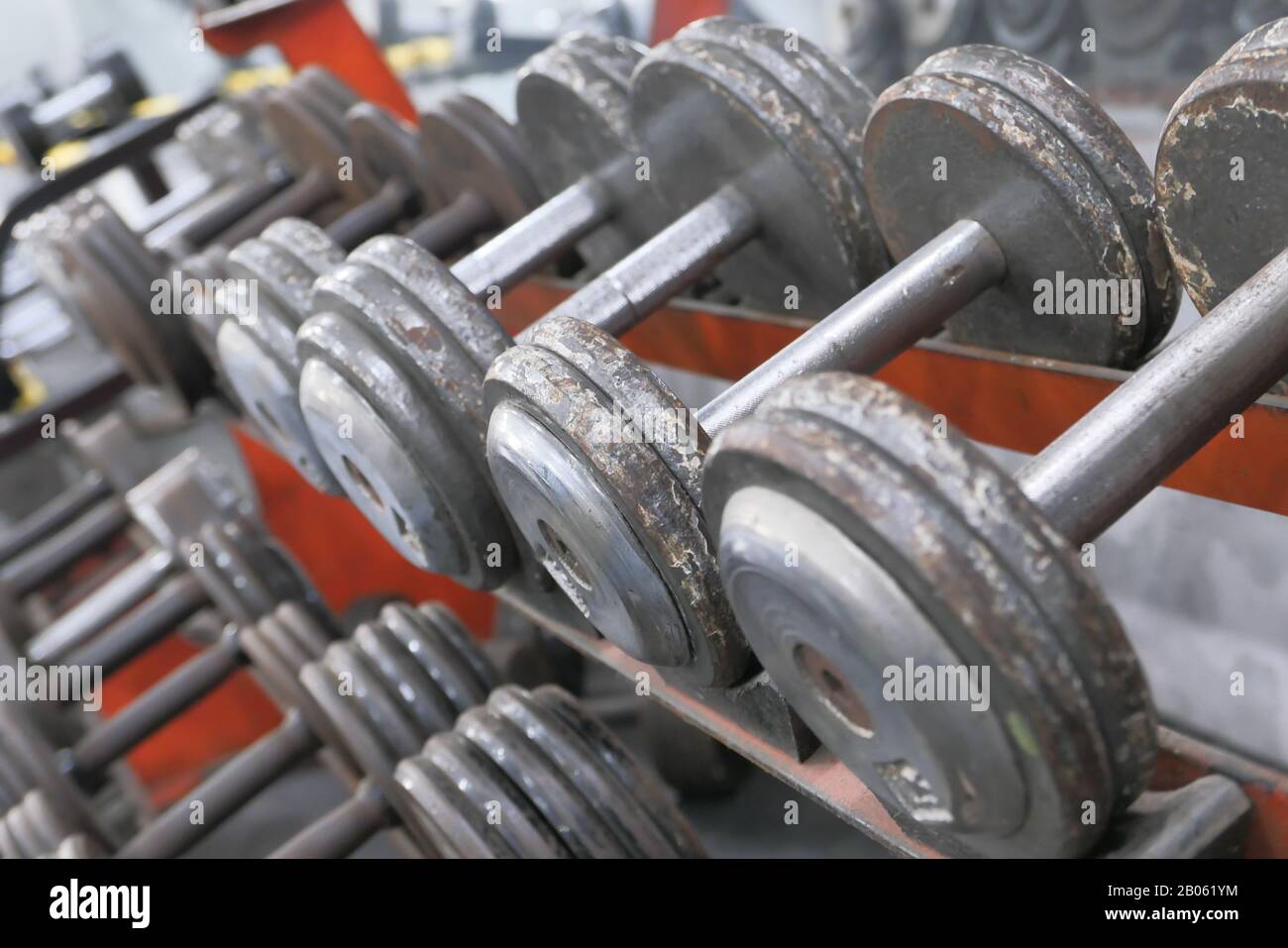 Up the dumbbell hi-res stock photography and images - Alamy