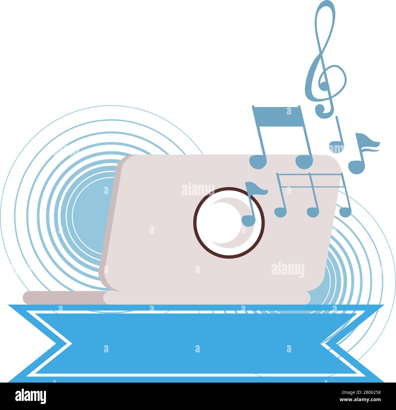 Music browsing Cut Out Stock Images & Pictures - Alamy