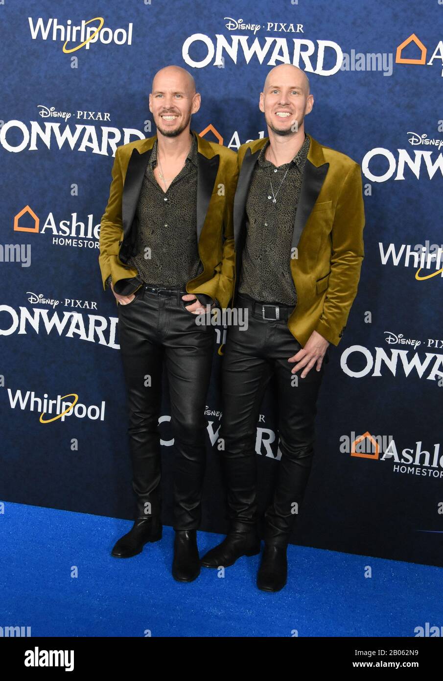 Hollywood, California, USA 18th February 2020 Musicians Phil Hanseroth ...