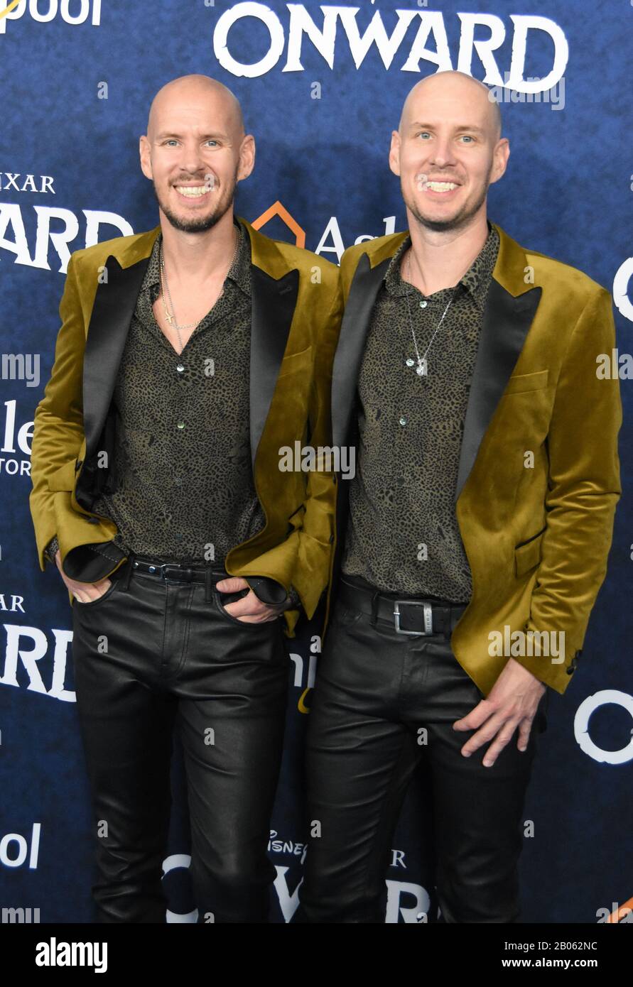 Hollywood, California, USA 18th February 2020 Musicians Phil Hanseroth ...