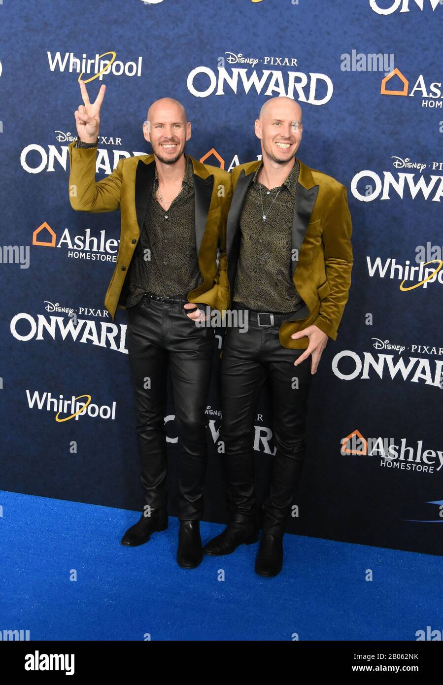 Hollywood, California, USA 18th February 2020 Musicians Phil Hanseroth ...