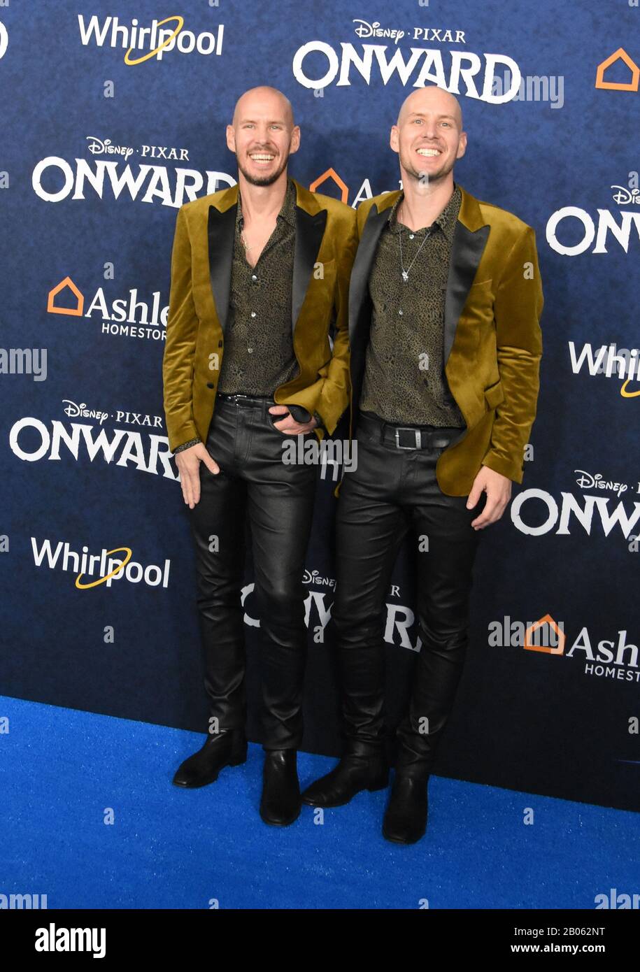 Hollywood, California, USA 18th February 2020 Musicians Phil Hanseroth ...