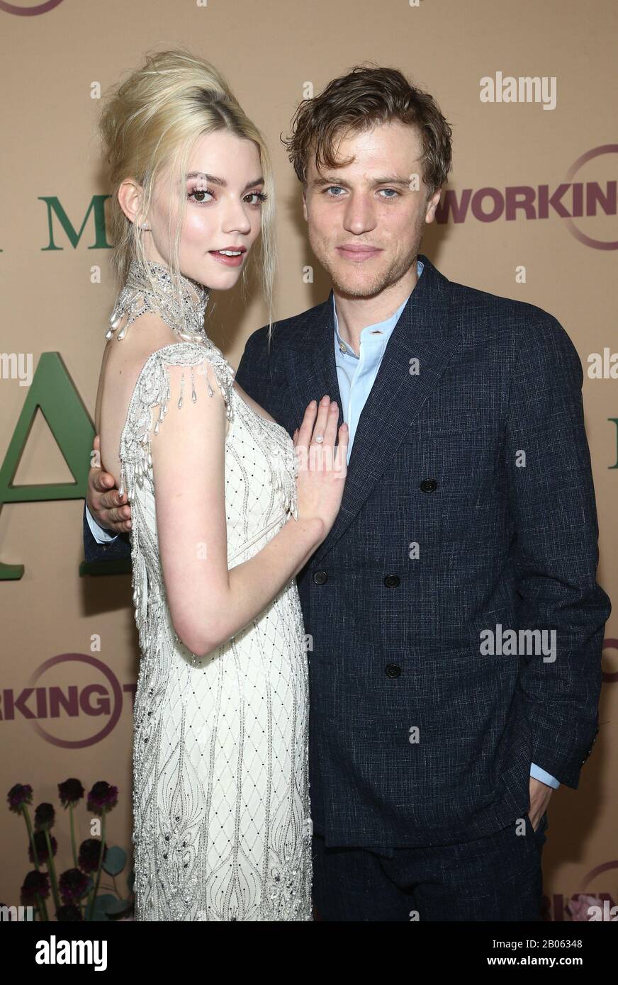 Los Angeles, Ca. 18th Feb, 2020. Anya Taylor-Joy and Johnny Flynn at ...