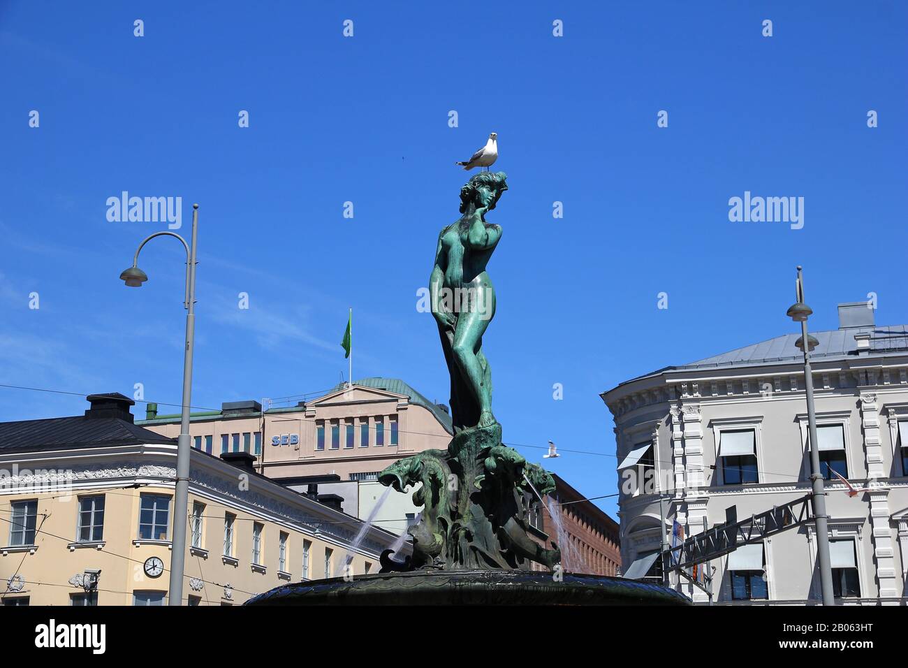 Helsinki / Finland - 22 Jun 2012: The monument in Helsinki, Finland ...