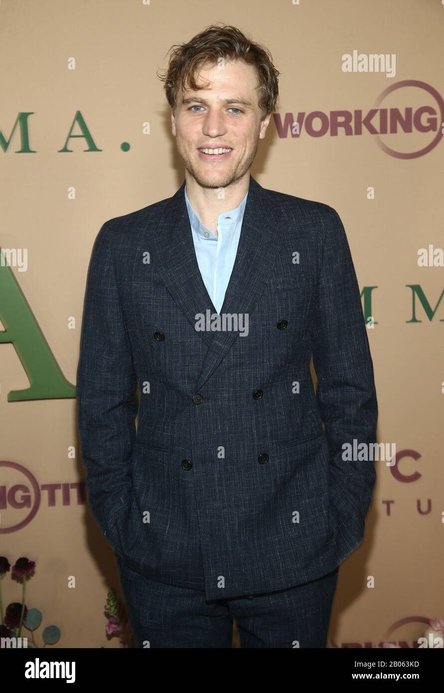 Los Angeles, Ca. 18th Feb, 2020. Johnny Flynn at the Los Angeles ...