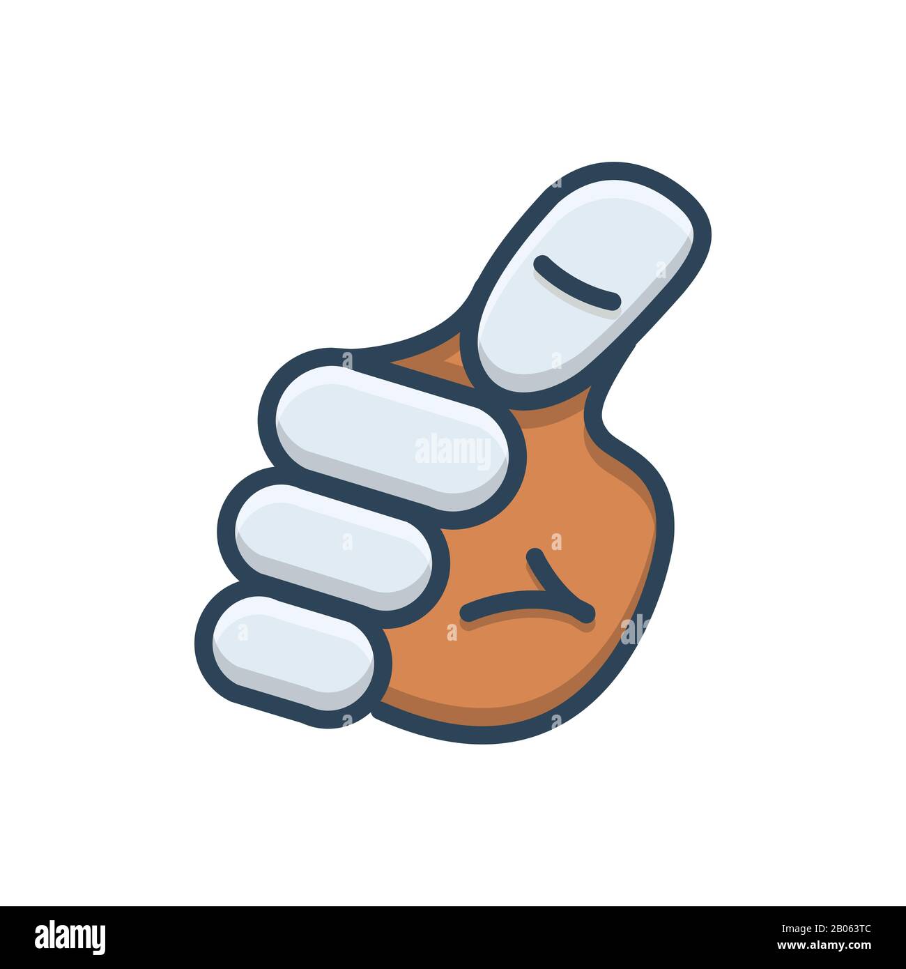 Illustration for Thumb Stock Vector Image & Art - Alamy