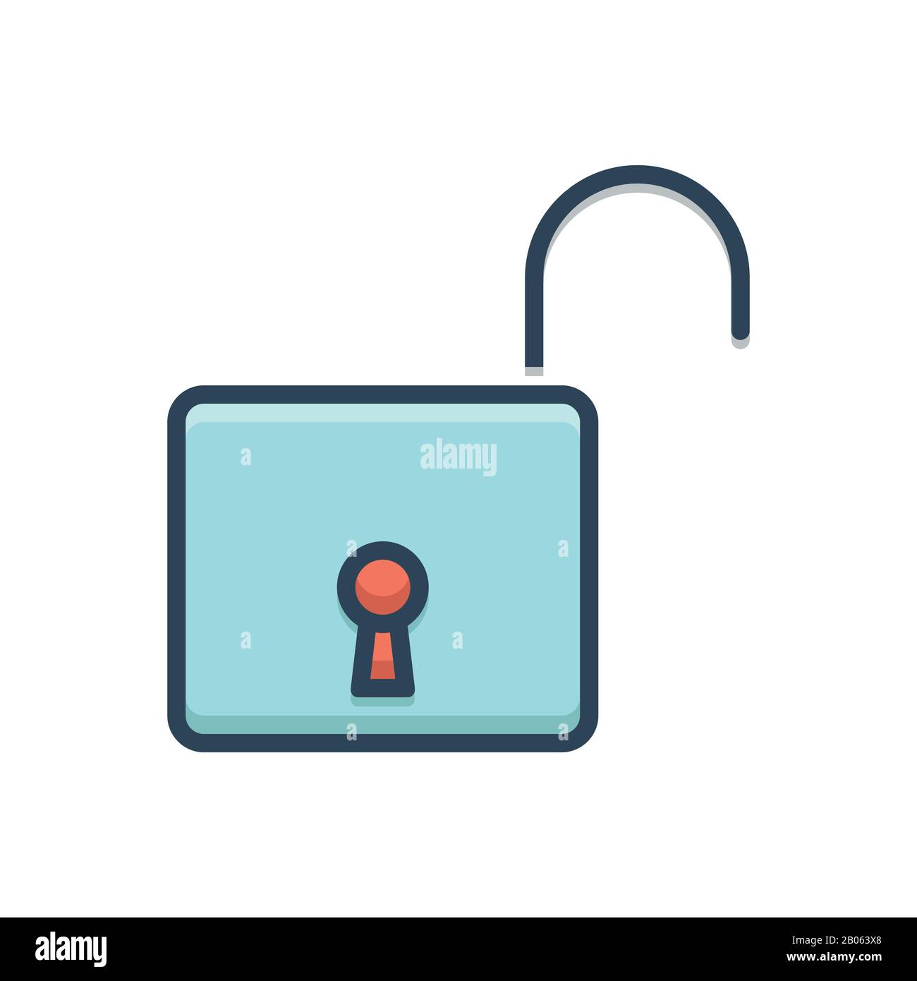 Illustration for Unlock Stock Vector Image & Art - Alamy