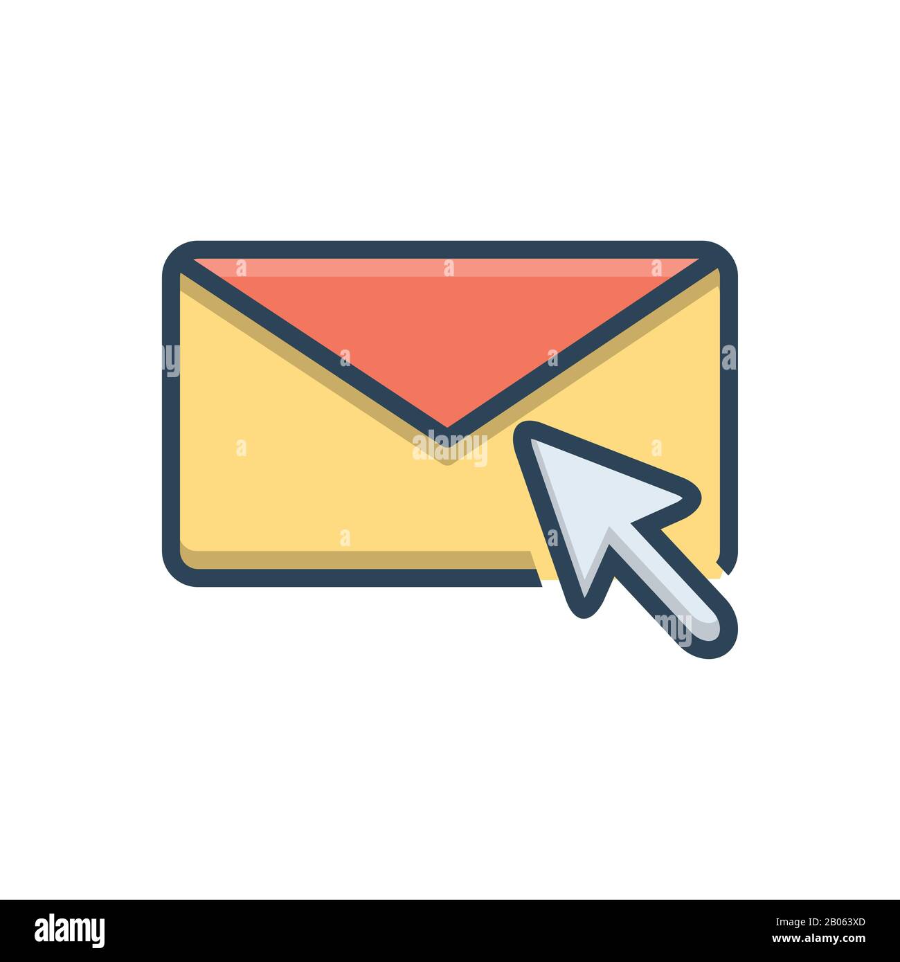 Email newsletter Cut Out Stock Images & Pictures - Alamy