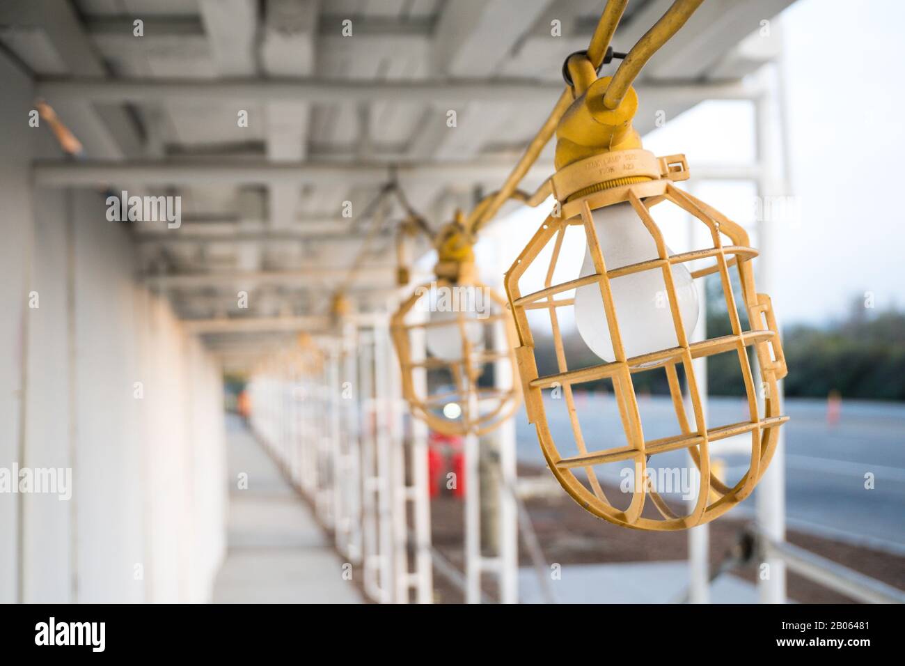 Construction site walkway hi-res stock photography and images - Alamy