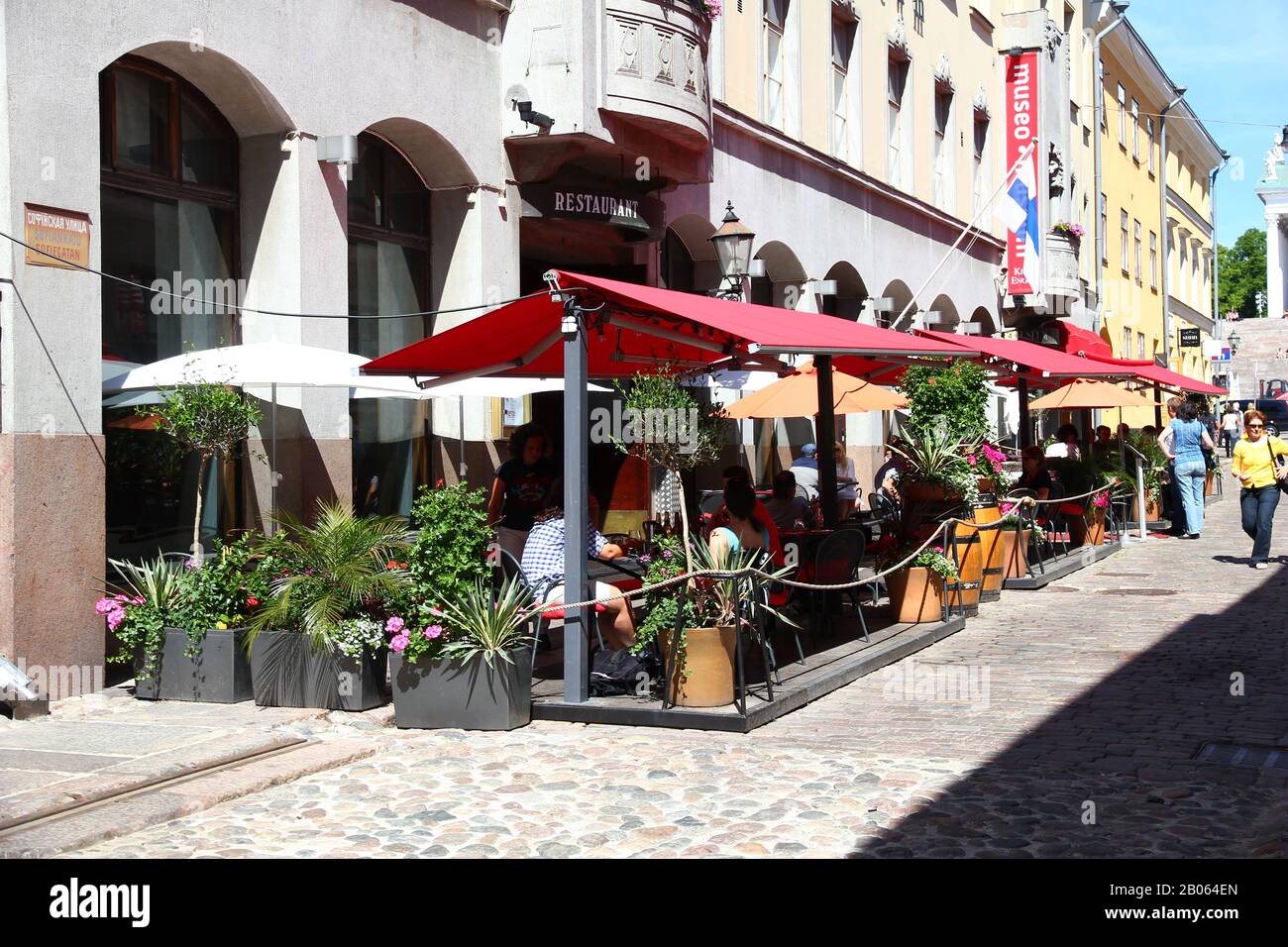 Helsinki cafe culture hi-res stock photography and images - Alamy