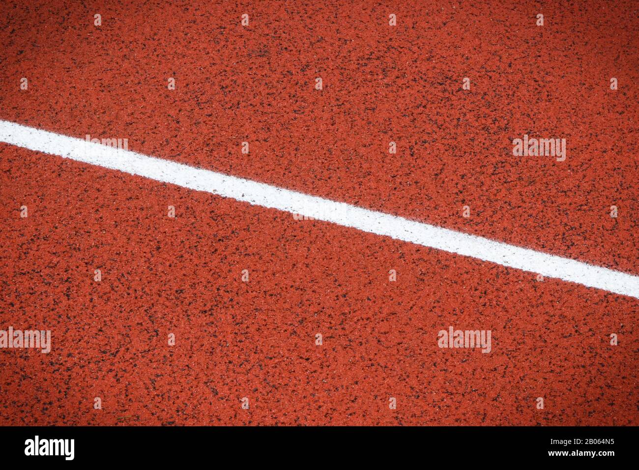 Red treadmill at stadium. Concept of healthy and sporty lifestyles on ...