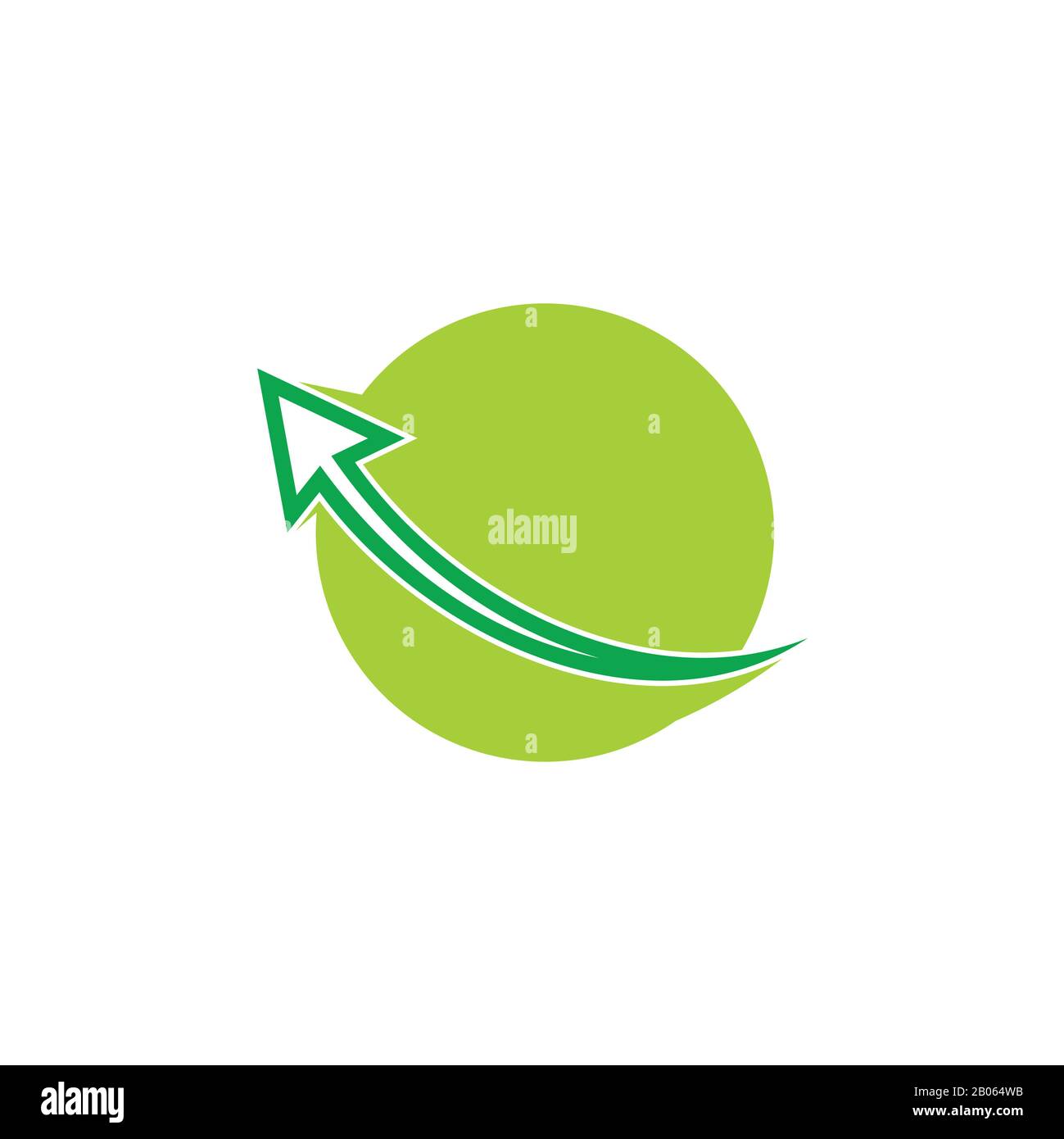 Green movement logo Cut Out Stock Images & Pictures - Alamy