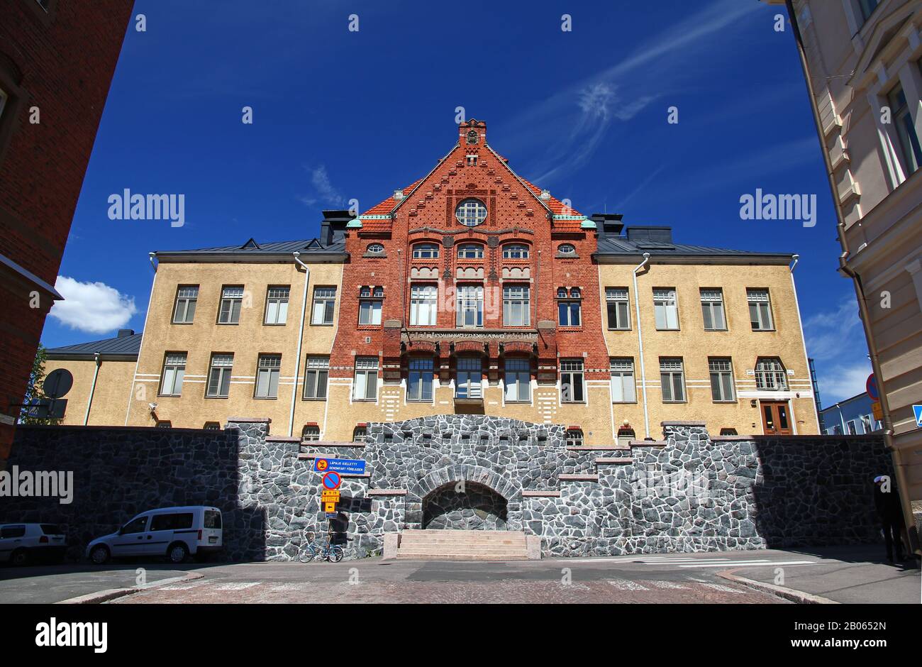 Helsinki / Finland - 22 Jun 2012: The building in Helsinki, Finland ...