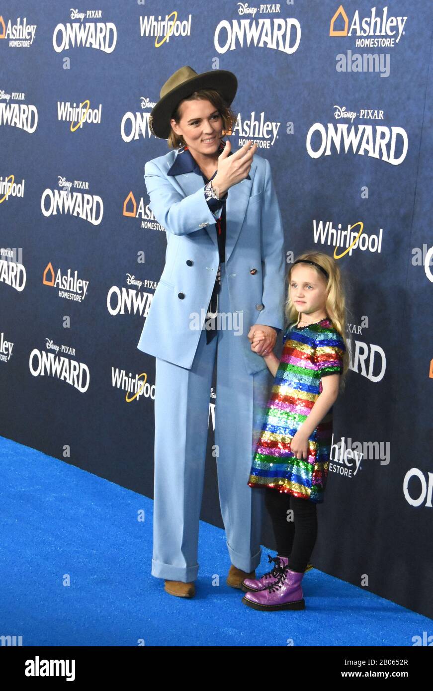 Hollywood, California, USA 18th February 2020 Singer/songwriter Brandi ...