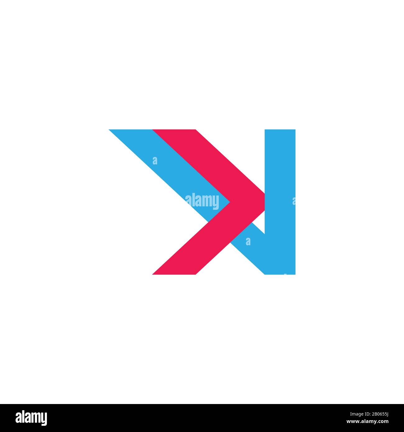 letter v arrow geometric logo vector Stock Vector Image & Art - Alamy