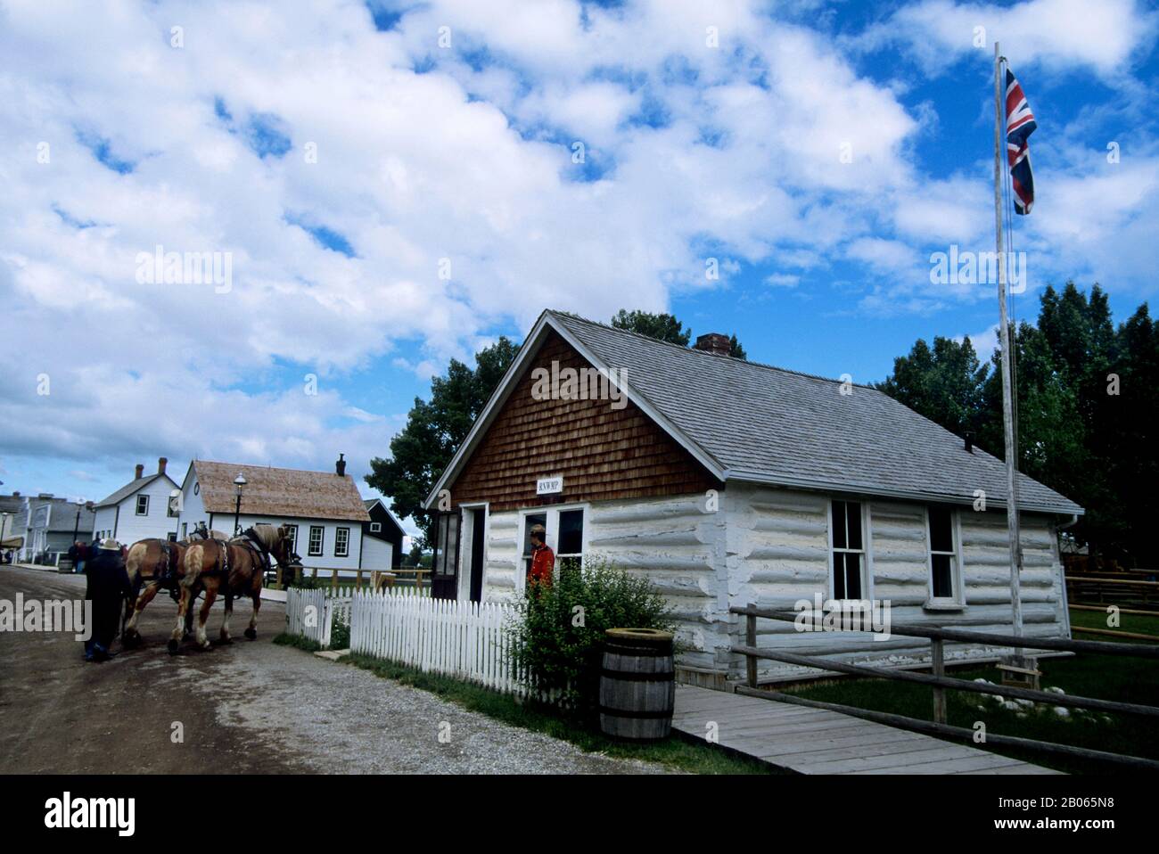 Old police barracks hi-res stock photography and images - Alamy