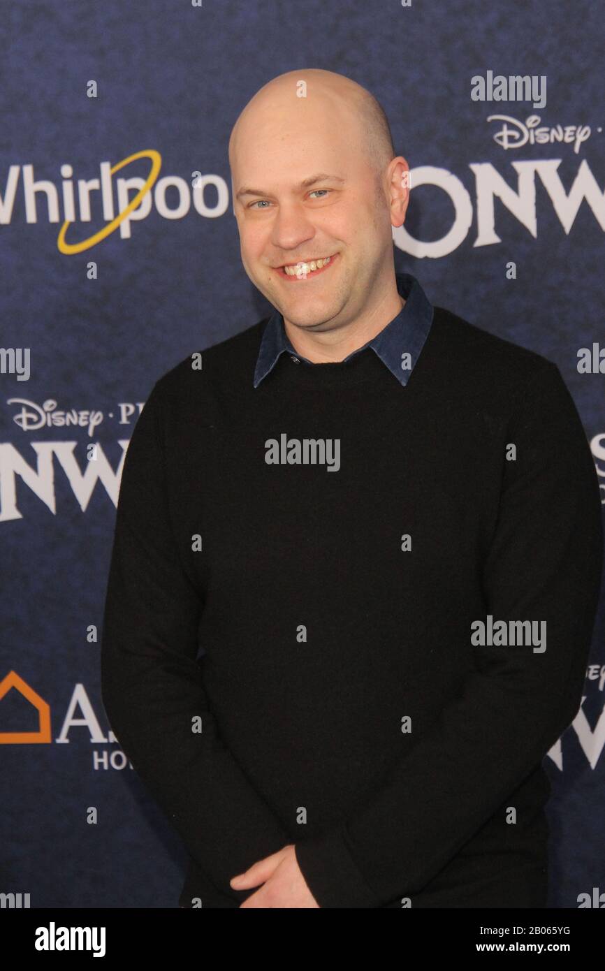 Los Angeles, USA. 18th Feb, 2020. Dan Scanlon at "Onward" World ...