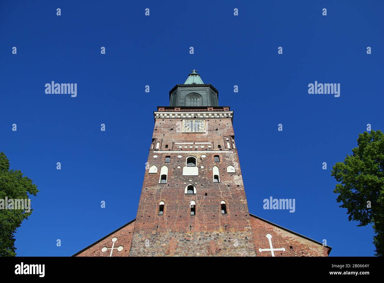 The church in Turku, Finland Stock Photo - Alamy