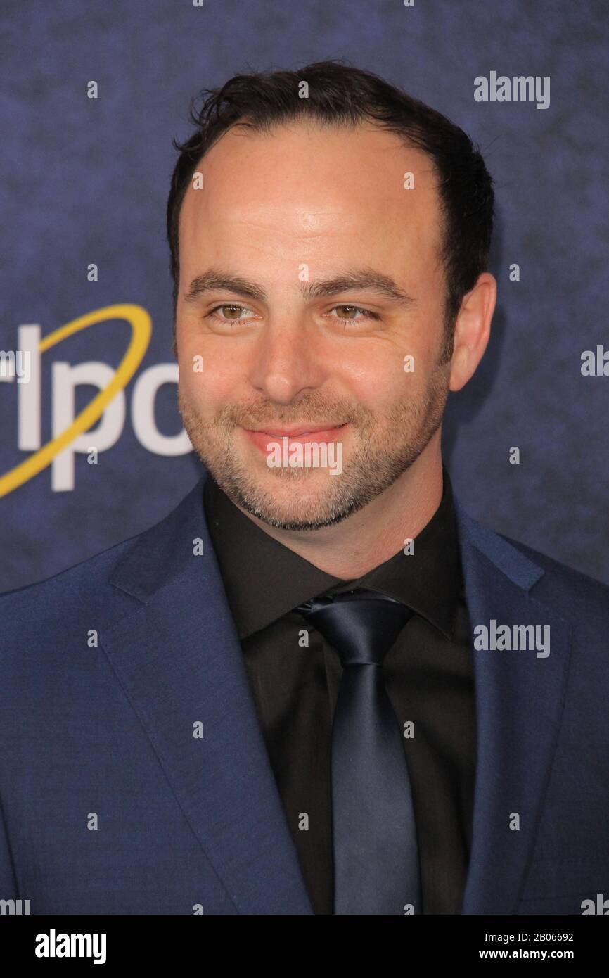 Los Angeles, USA. 18th Feb, 2020. George Psarras at "Onward" World ...