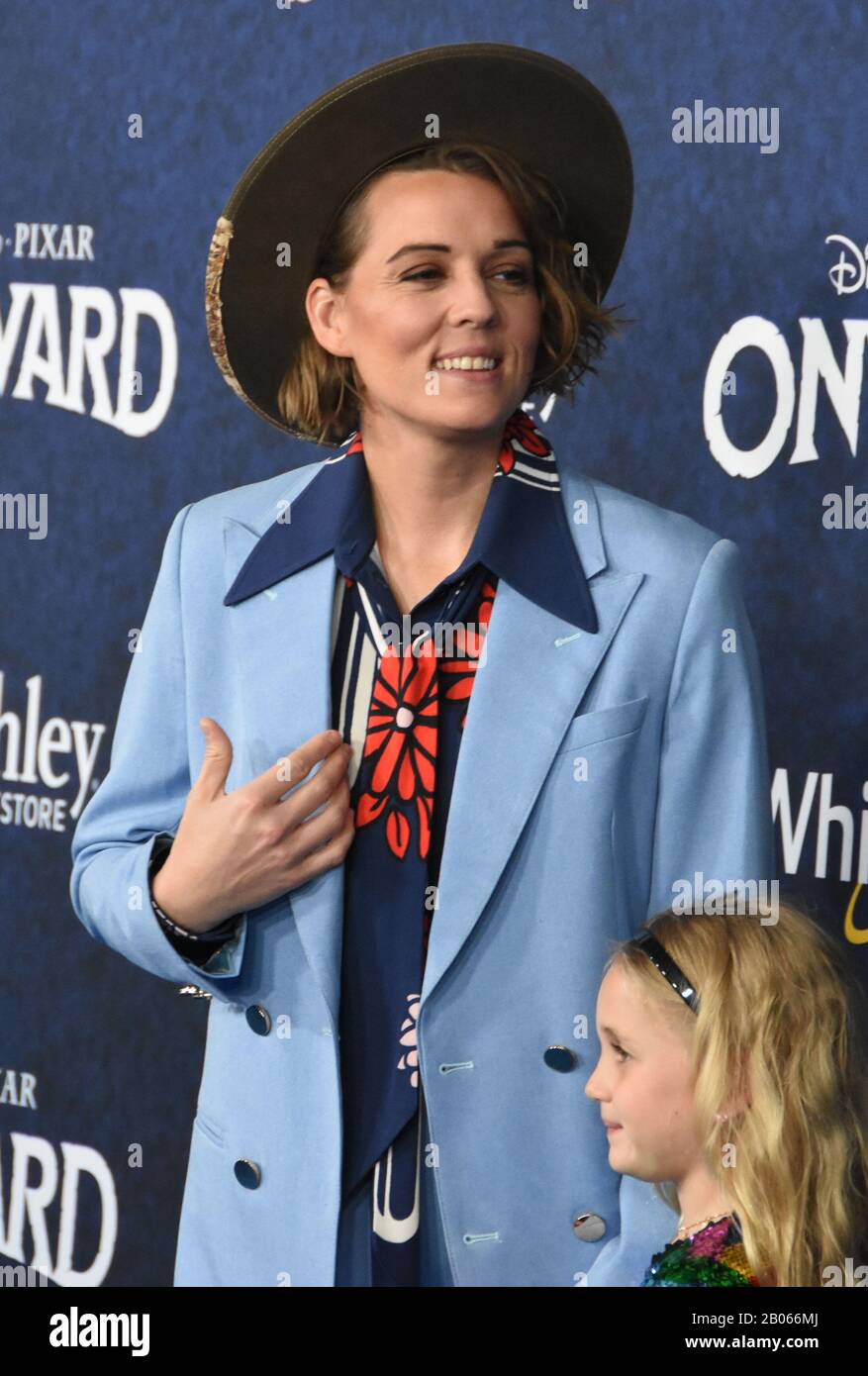 Hollywood, California, USA 18th February 2020 Singer/songwriter Brandi ...