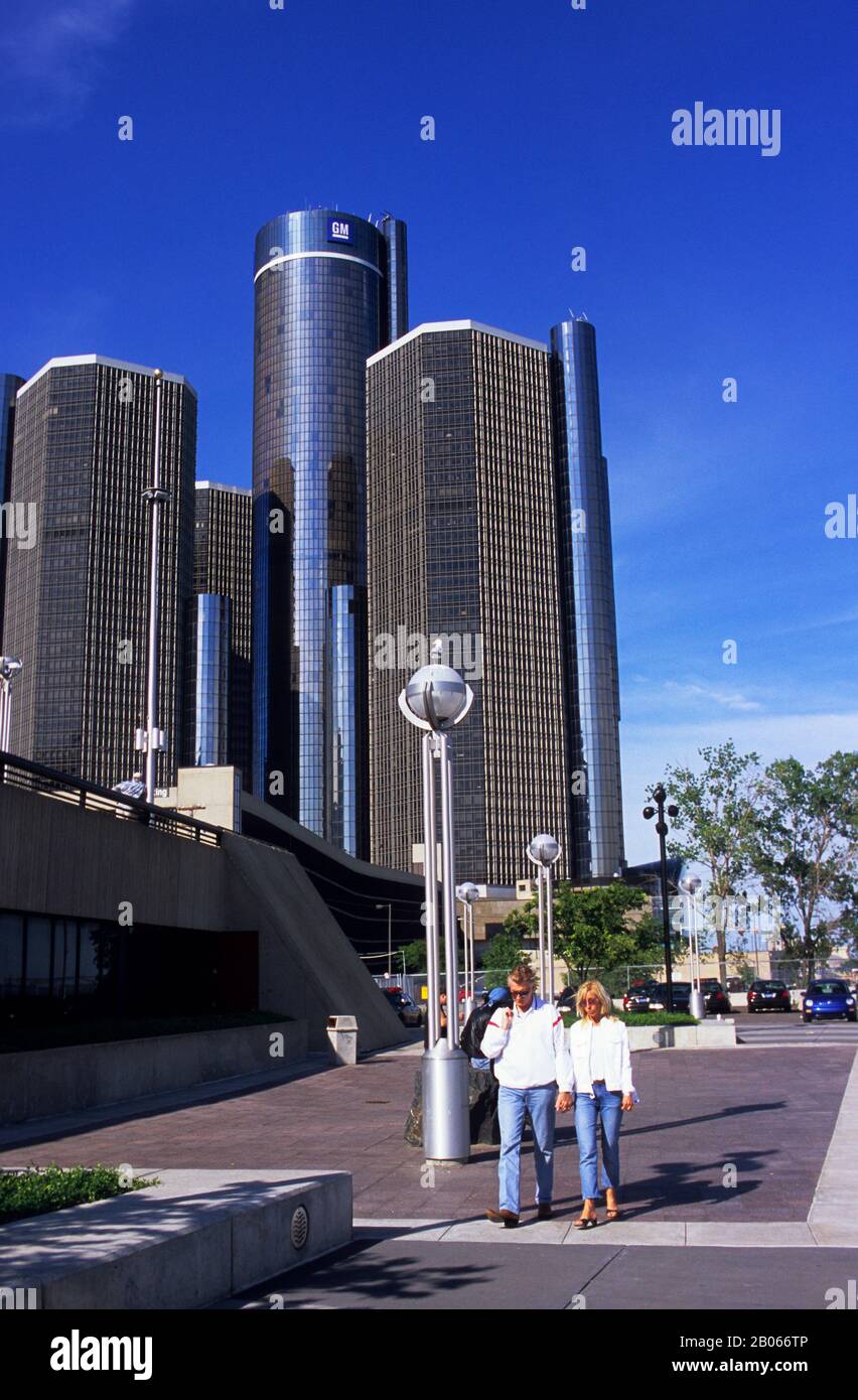 USA, MICHIGAN, DETROIT, RENAISSANCE CENTER Stock Photo - Alamy