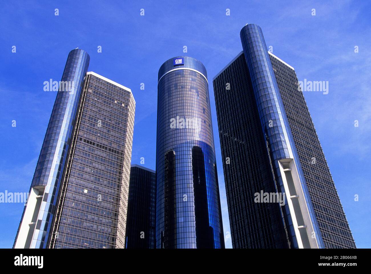 Detroit renaissance center hi-res stock photography and images - Alamy