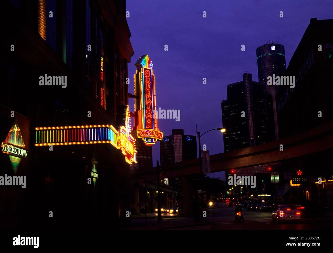 Detroit street signs hi-res stock photography and images - Alamy