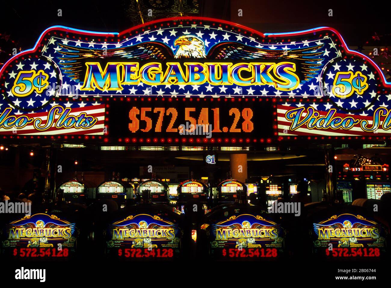 Megabucks slot machine hi-res stock photography and images - Alamy