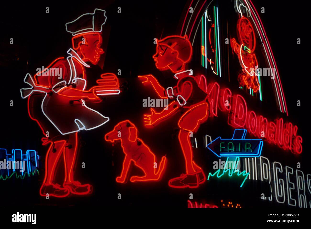 USA, MICHIGAN, NEAR DETROIT, DEARBORN, HENRY FORD MUSEUM, MCDONALD'S ...