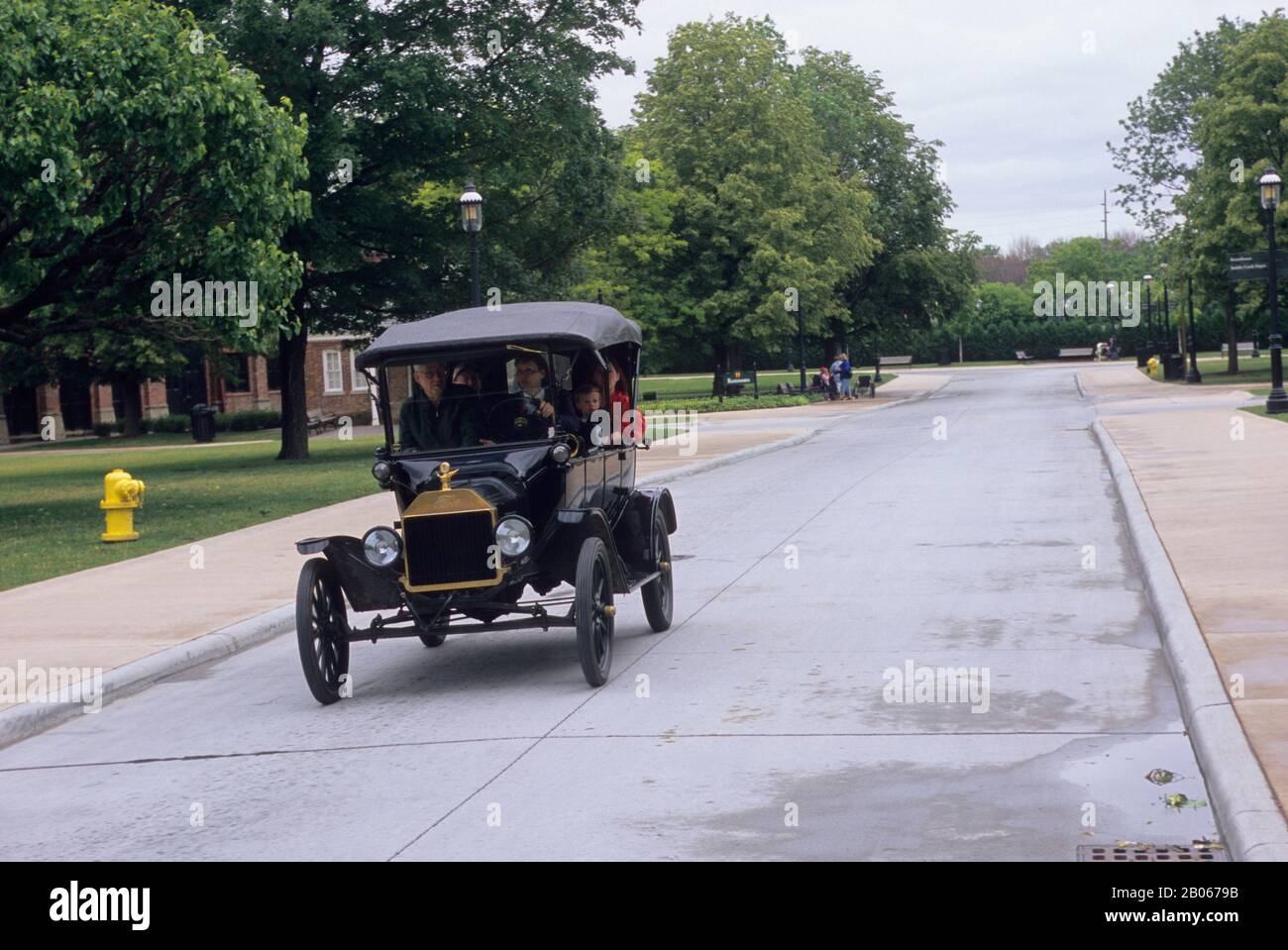 USA, MICHIGAN, NEAR DETROIT, DEARBORN, GREENFIELD VILLAGE, VILLAGE ...