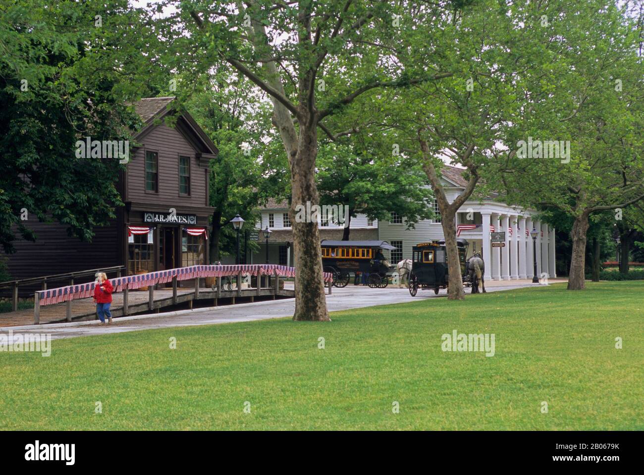 USA, MICHIGAN, NEAR DETROIT, DEARBORN, GREENFIELD VILLAGE, J.R. JONES ...