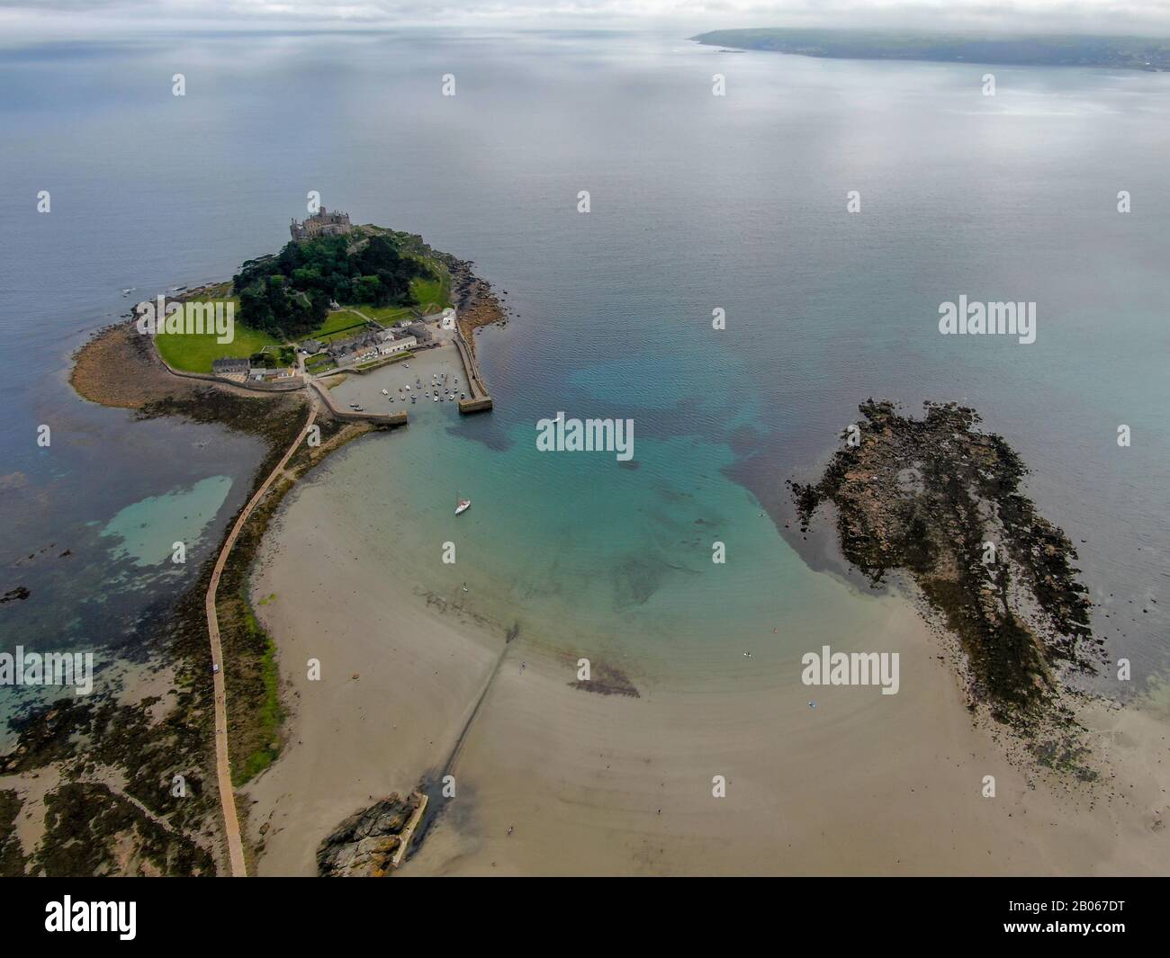 St Michael's Mount is a small tidal island in Mount's Bay, Cornwall ...