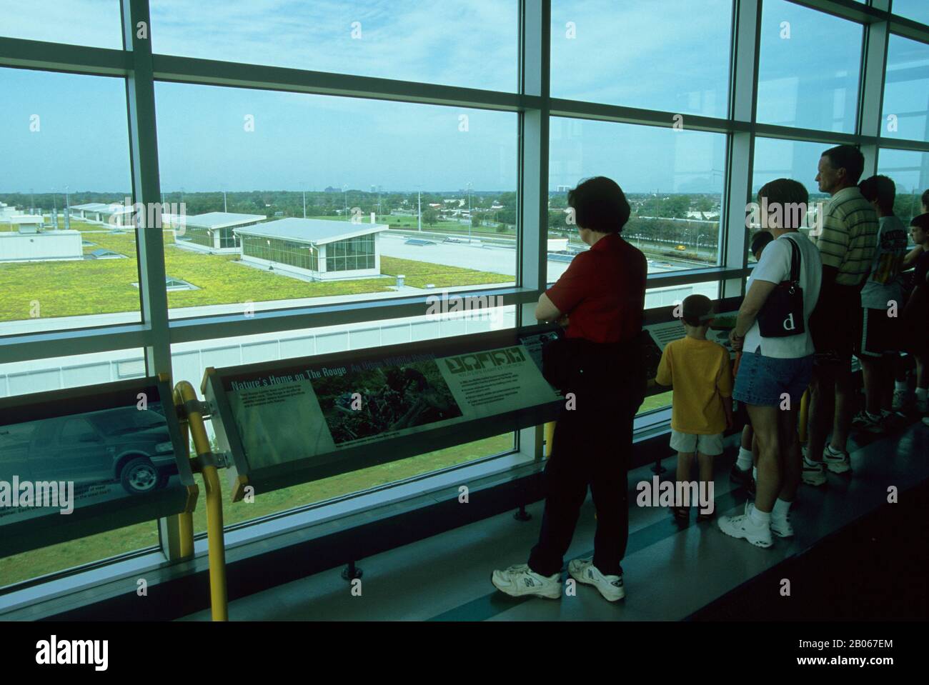 USA, MICHIGAN, NEAR DETROIT, DEARBORN, FORD ROUGE FACTORY TOUR ...