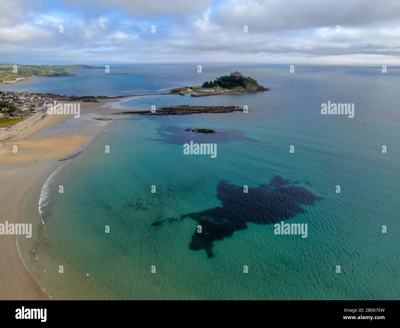 St Michael's Mount is a small tidal island in Mount's Bay, Cornwall ...