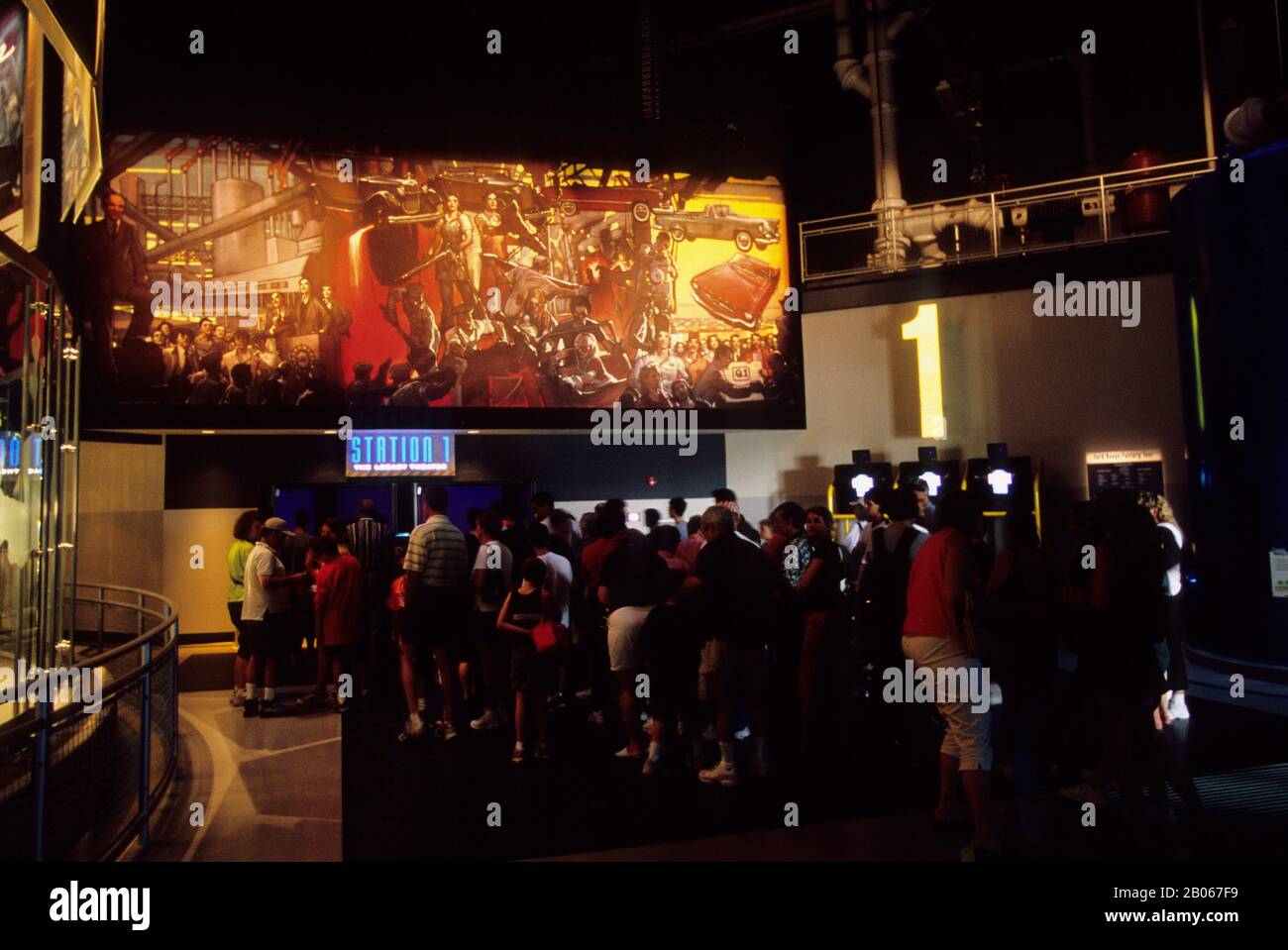 USA, MICHIGAN, NEAR DETROIT, DEARBORN, FORD ROUGE FACTORY TOUR ...