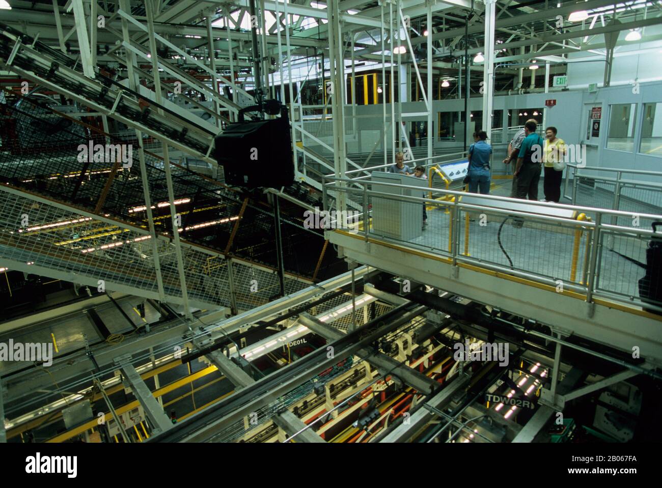 USA, MICHIGAN, NEAR DETROIT, DEARBORN, FORD ROUGE FACTORY TOUR ...