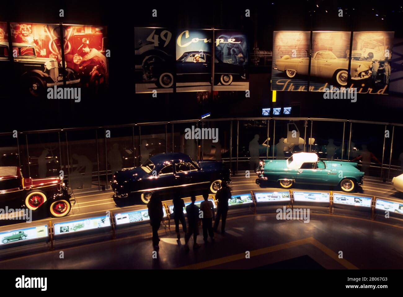 USA, MICHIGAN, NEAR DETROIT, DEARBORN, FORD ROUGE FACTORY TOUR, LEGACY ...