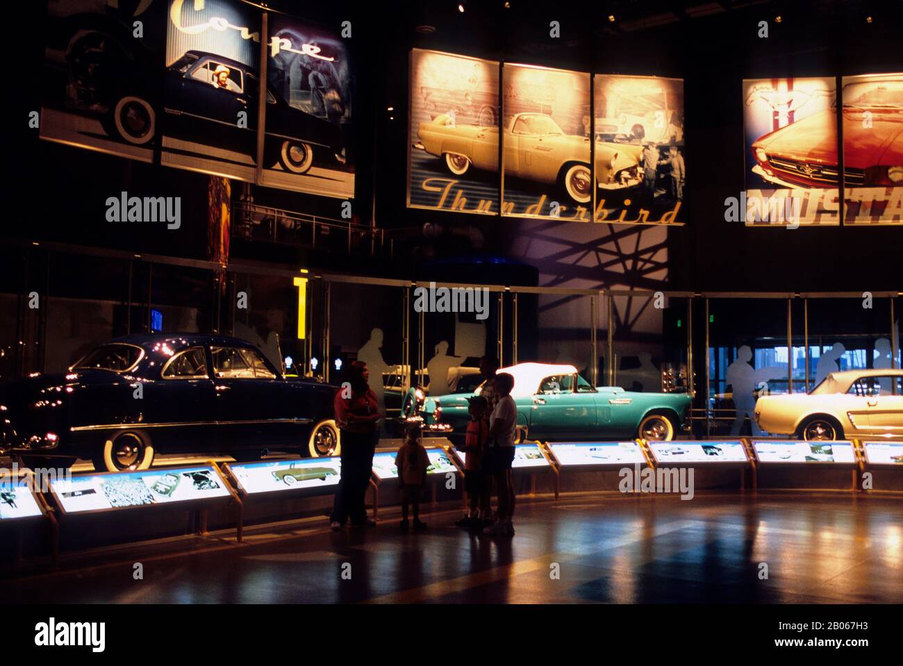 USA, MICHIGAN, NEAR DETROIT, DEARBORN, FORD ROUGE FACTORY TOUR, LEGACY ...