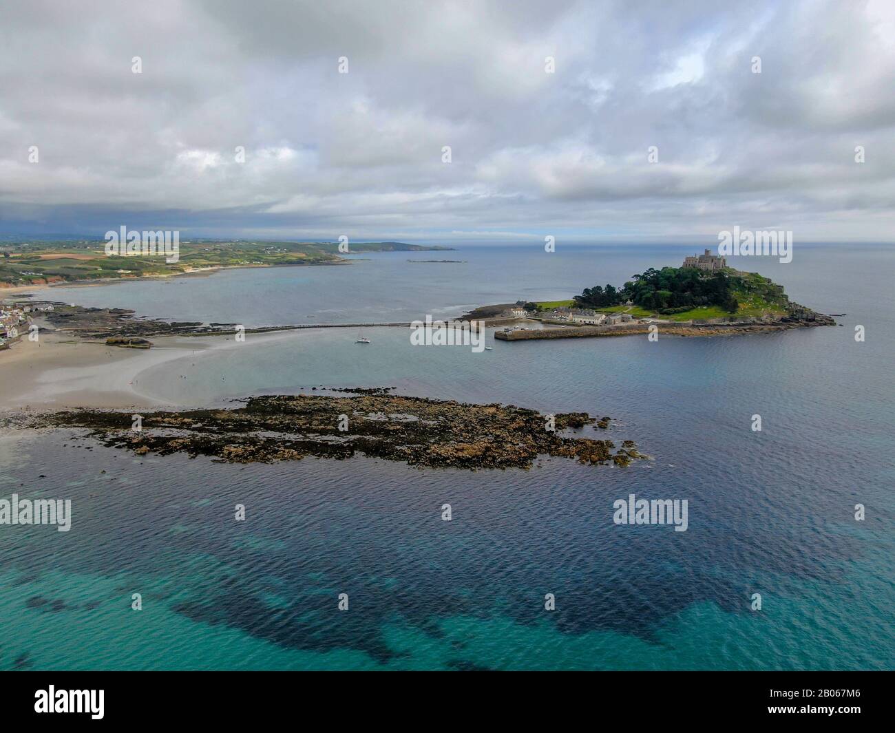 St Michael's Mount is a small tidal island in Mount's Bay, Cornwall ...
